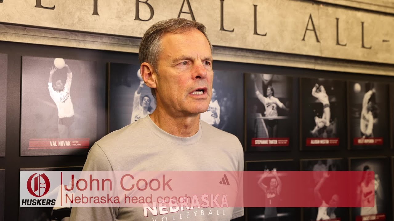 Nebraska's John Cook full press conference from Sept. 14th, 2023 - YouTube