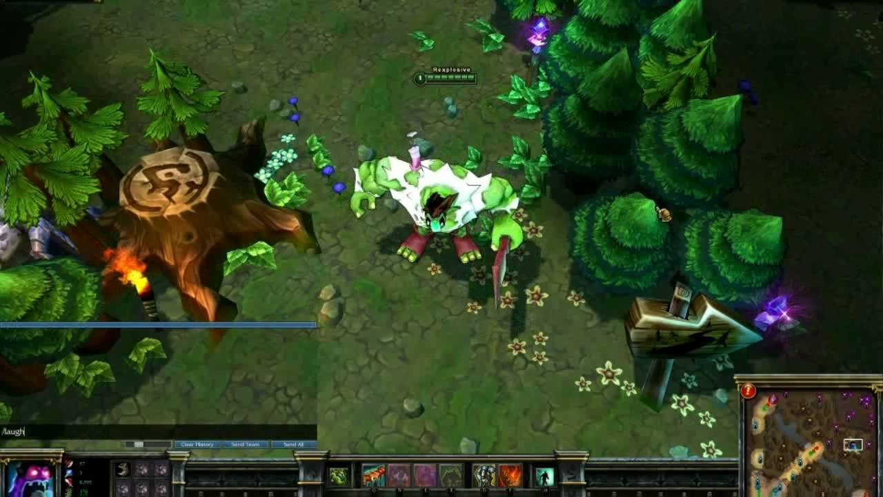 League of Legends emotes - Dr. Mundo - YouTube