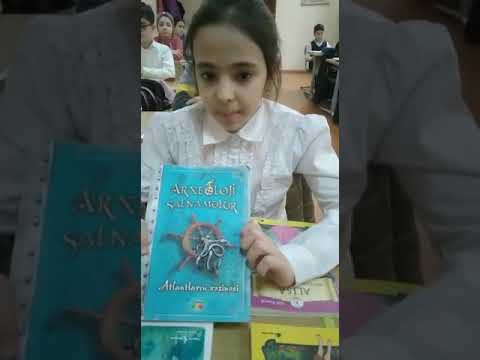 Kitab təqdimatı müsabiqəsi        Sinif: 4 ”A”     Müəllim: Sevda Süleymanova
