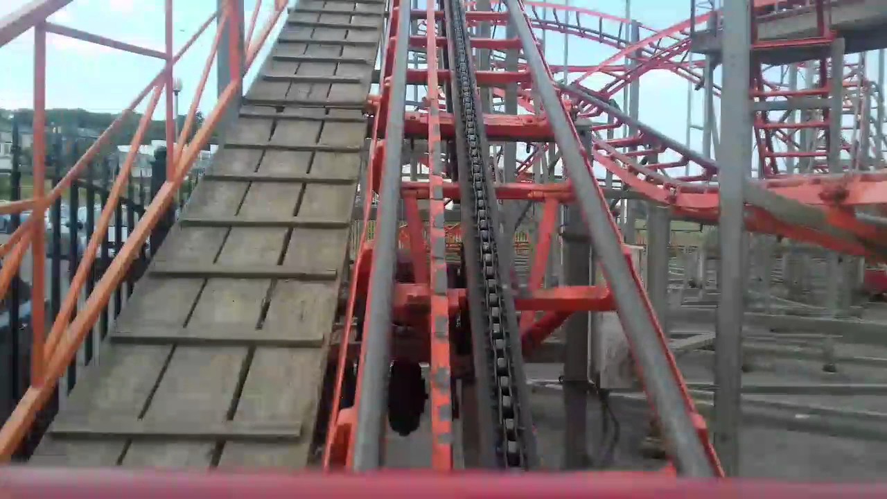 Roller coaster Tramore. - YouTube