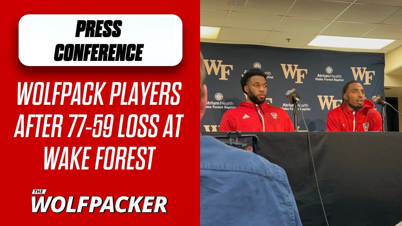 NC State’s Dontrez Styles and Marcus Hill talk after the Pack’s 77-59 ...