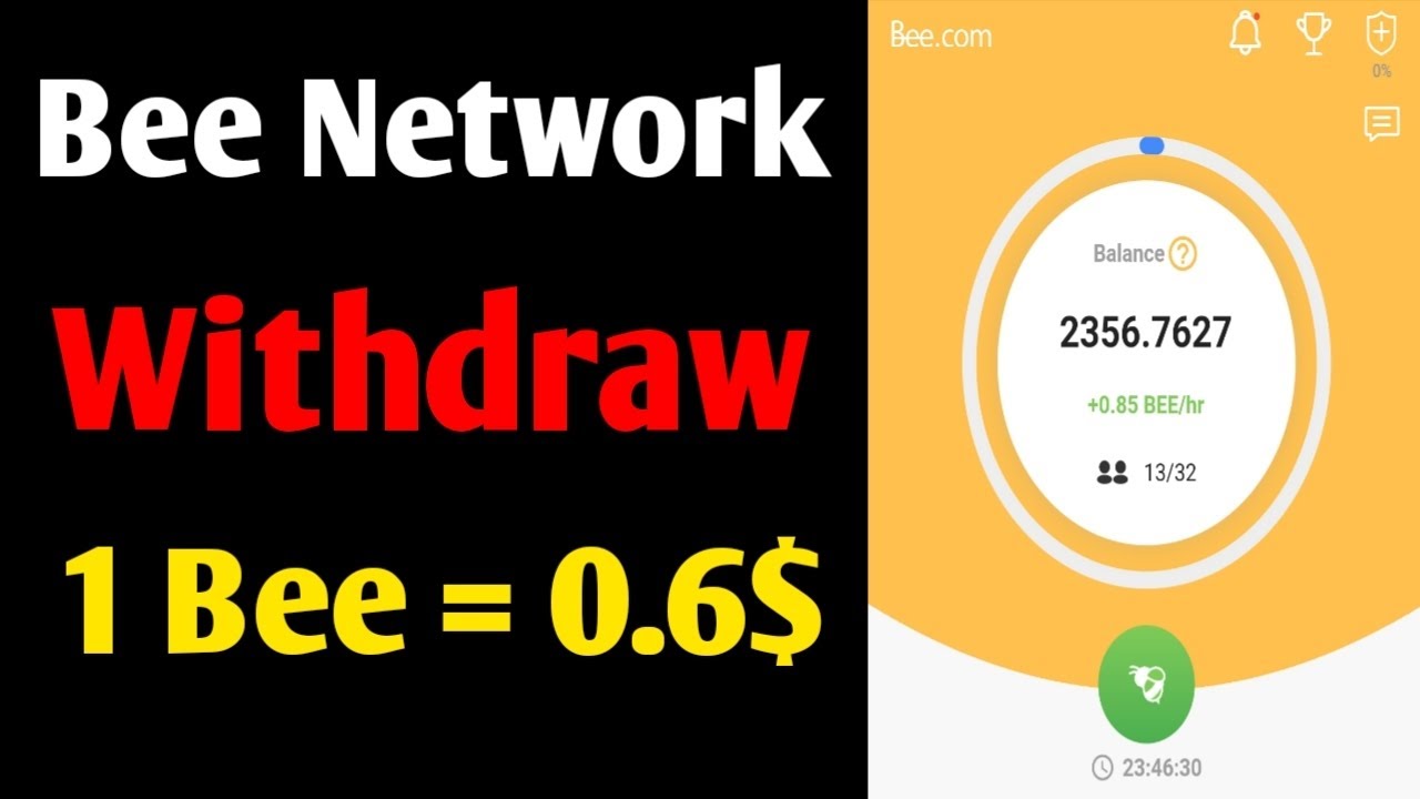 Bee Network 🐝 How to Withdraw Bee Token | Bee Mining App | Bee Token ...
