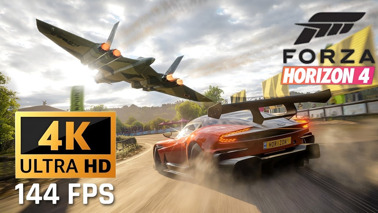 Forza Horizon 4 (Demo) 4K UHD 144FPS Gameplay - YouTube