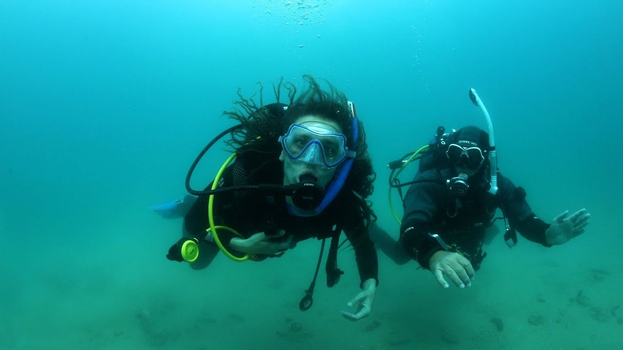 Prvi put Ronjenje / First Time Diving − EP02 - YouTube