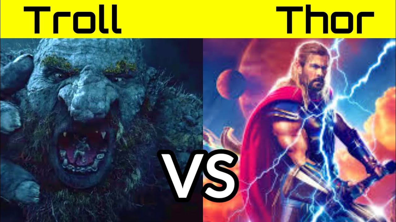 Thor VS Troll লড়াই হলে কে জিতবে ? Thor VS Troll who would win ? লড়াই ...