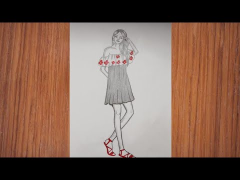 How to draw a attitude girl -drawing easy // pencil sketch for ...