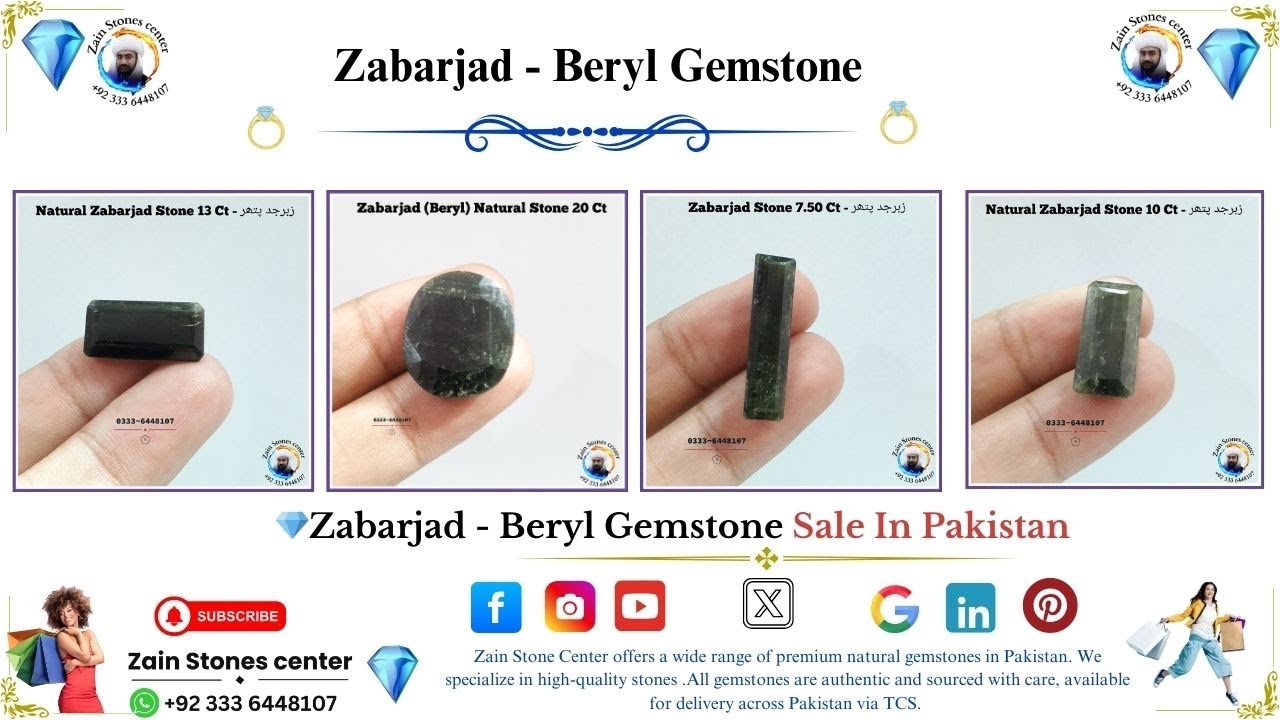 Beryl Gemstone Sale in Pakistan | High Quality & Authentic Beryl Stones ...