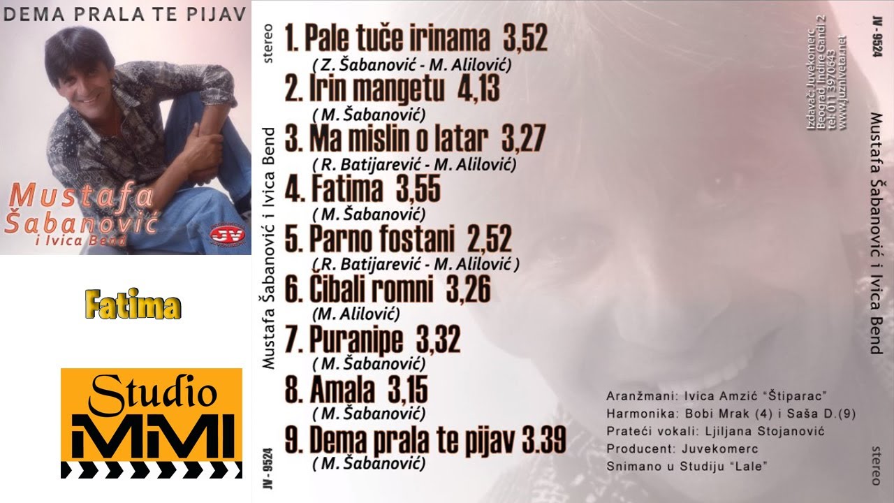 Mustafa Sabanovic - Fatima - YouTube