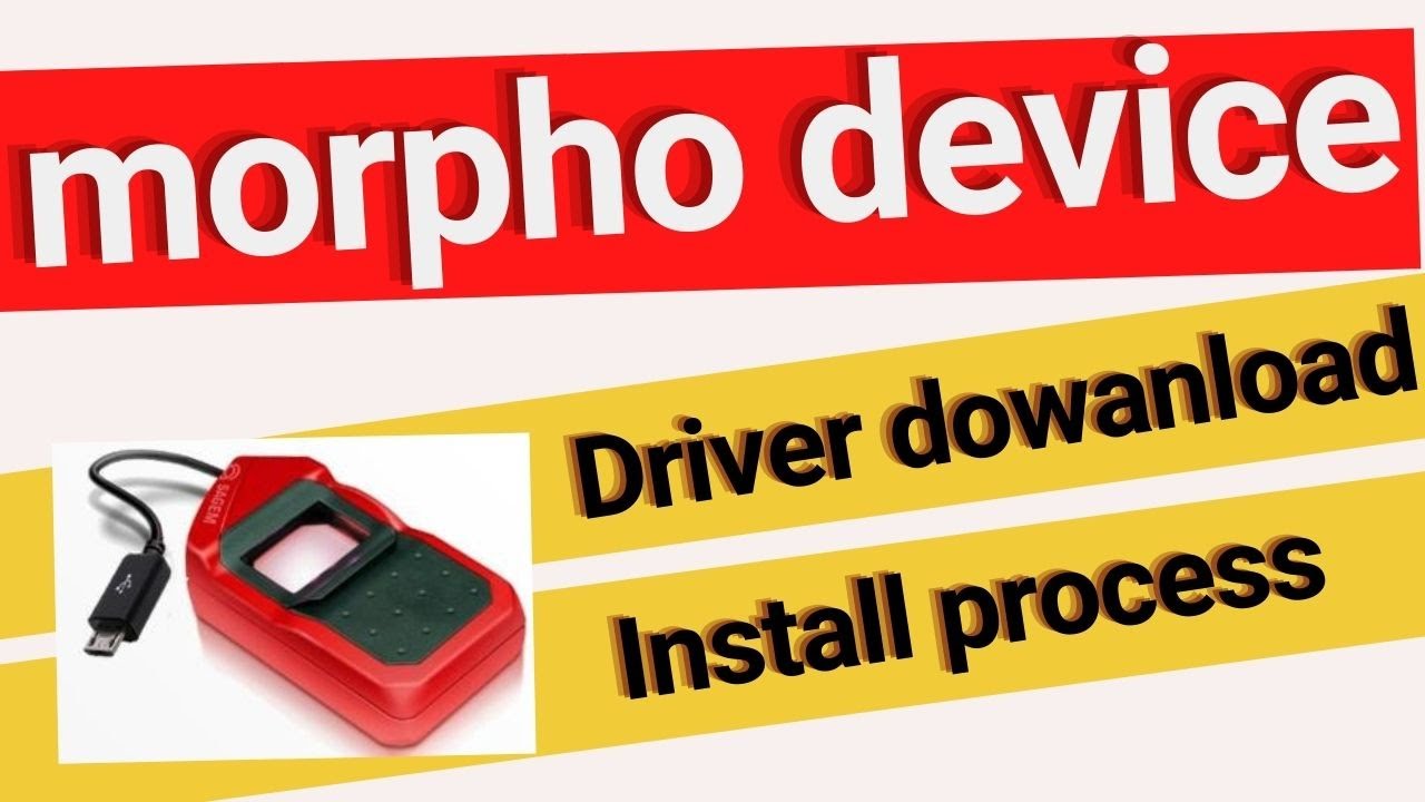 morpho rd service driver download ☑️|| morpho rd service installation ☑ ...