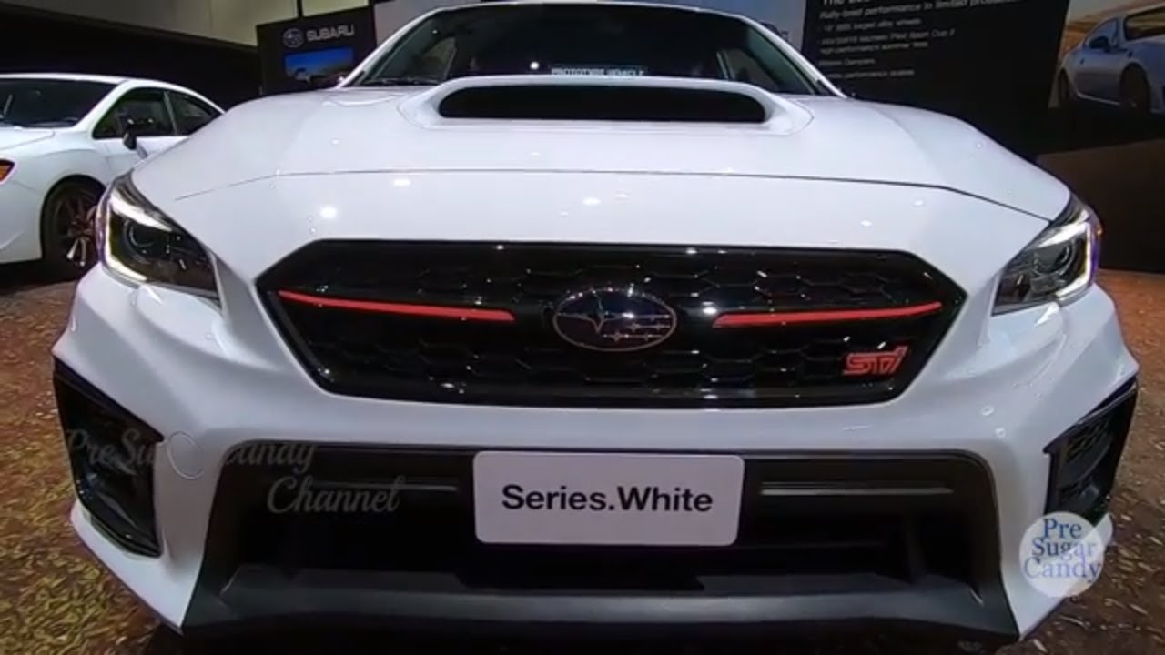 2020 Subaru WRX STI Series White - Exterior Walkaround - 2019 Auto Show ...