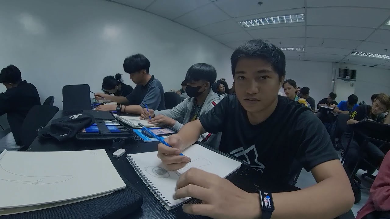 college vlog / multimedia arts student (Philippines) - 1 - YouTube