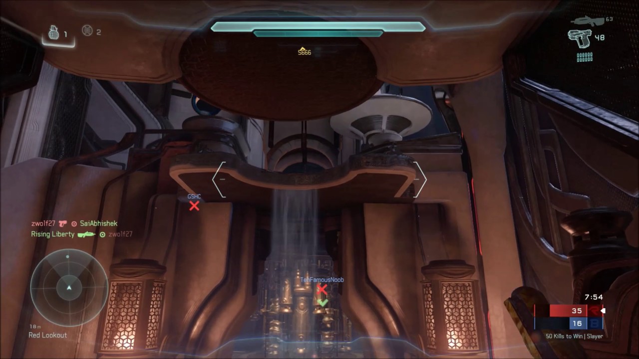 Halo 5 Guardians Mercy Slayer Team Slayer Gameplay Multiplayer Footage ...