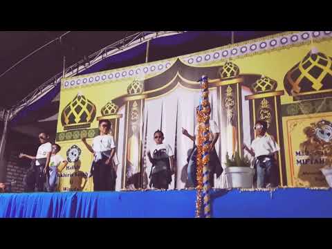 Husn Nahin Suhana OST Coolie No.1 Cover dance Madrasah Miftahul Huda Version