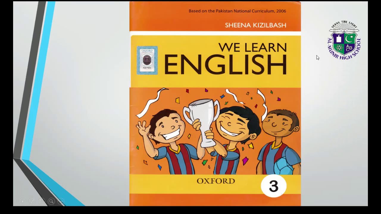 Class 3 English Unit no. 3 - YouTube