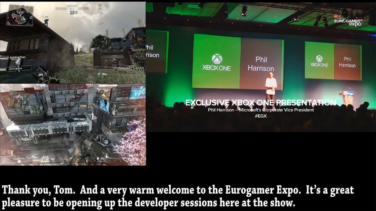 Eurogamer Expo 2013 Phil Harrison Xbox One address w/ captions - YouTube