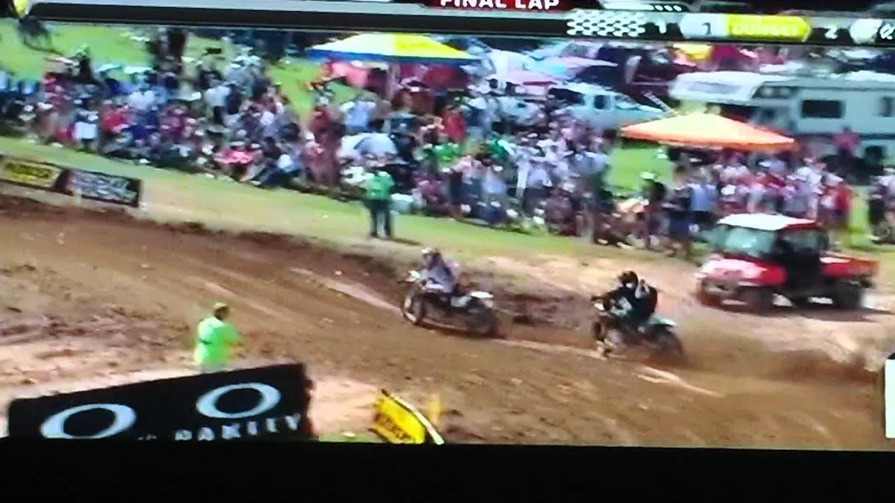 Last lap of Moto 1 at Steel City Raceway, Delmont, PA - YouTube