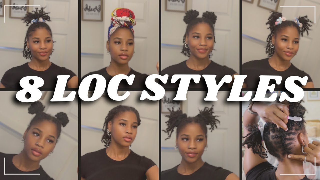 How To Style Your Locs (Step-By-Step) | How To Barrel Twist Your Own ...