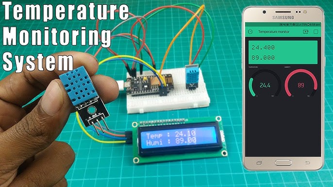 Weather Station Esp8266 Nodemcu Dht11 Oled Display 42 Off