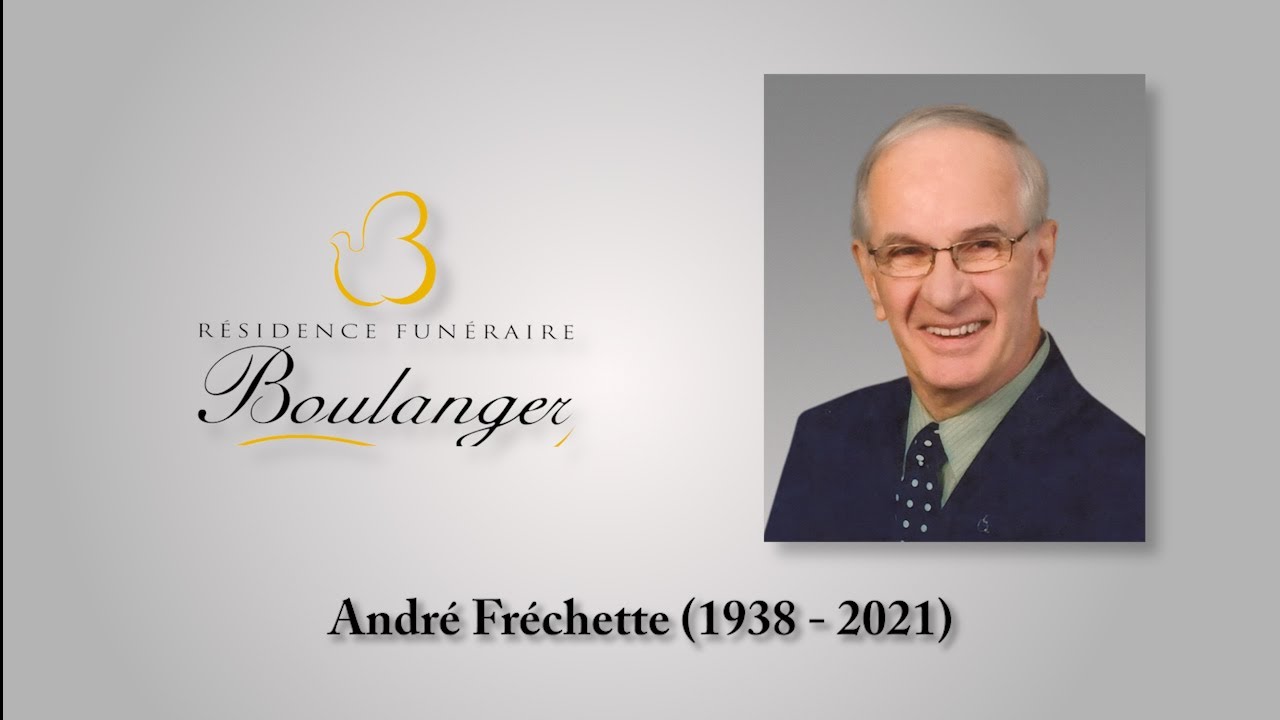 André Fréchette (1938 - 2021) - YouTube