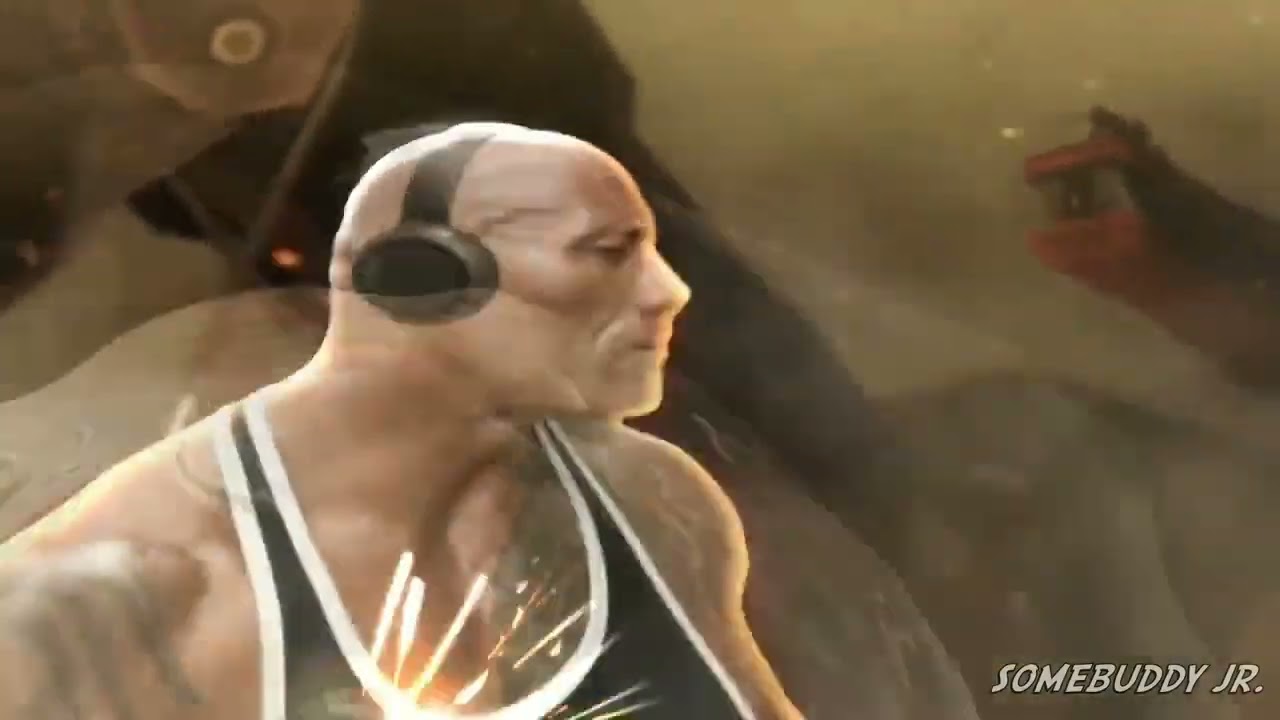 la roca vs Ricardo Milos platilla [HD] - YouTube