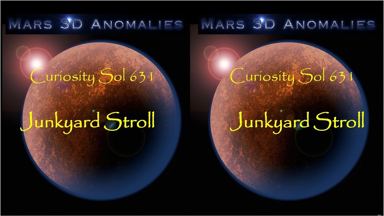 Mars 3D Anomalies: Junkyard Stroll! - YouTube