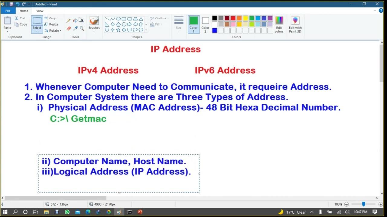 Introduction to IP Address 1 - YouTube
