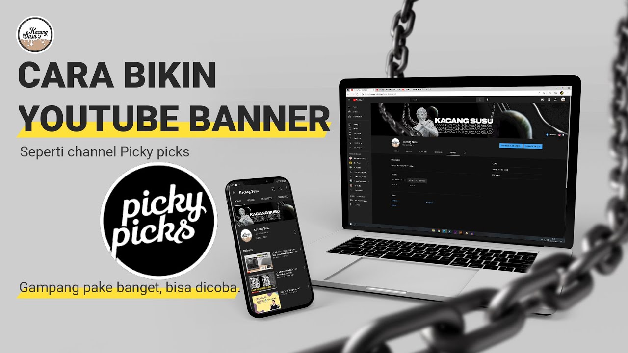 Bikin Banner Youtube Kaya Picky Picks - YouTube
