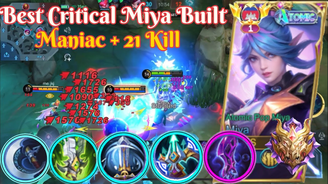 Legendary Miya The Queen Of Gold Lane #mlbbcreatorcamp #mobilelegends # ...