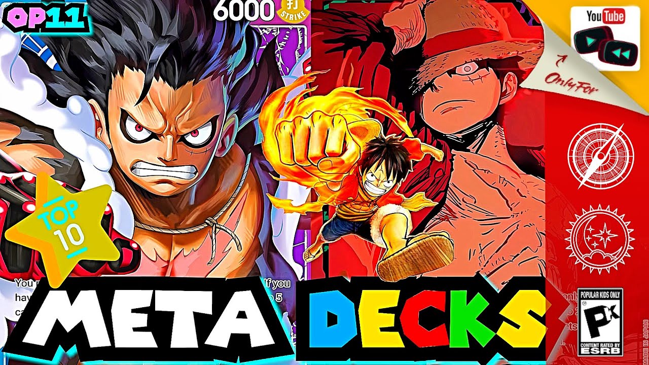 The Top 10 BEST OP11 Meta Decks Are Here!..(Purple Reign 2k25 😈) | One ...