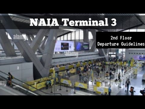 NAIA Terminal 3. Departure Guide & Walking Tour. - YouTube