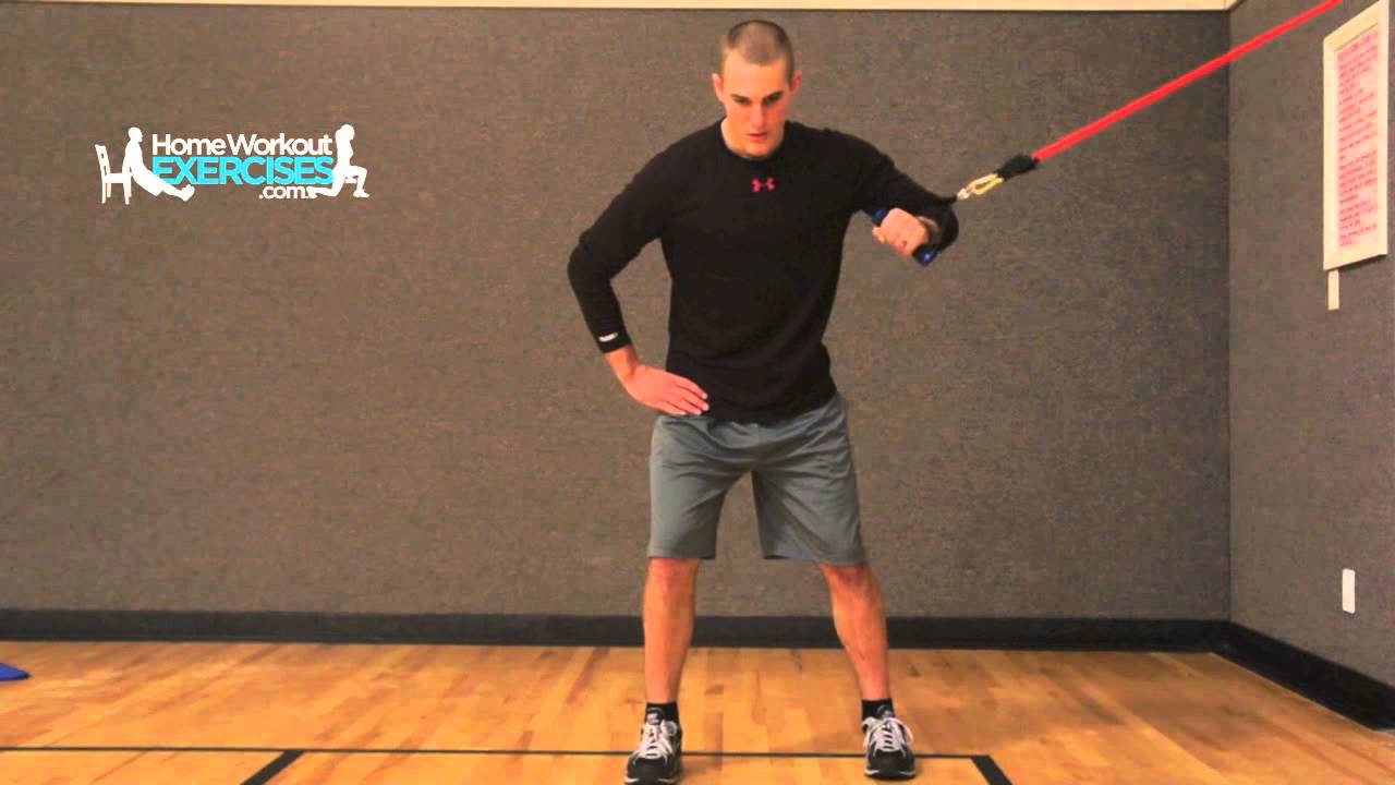 Cross Body Chest Press - HWE - YouTube