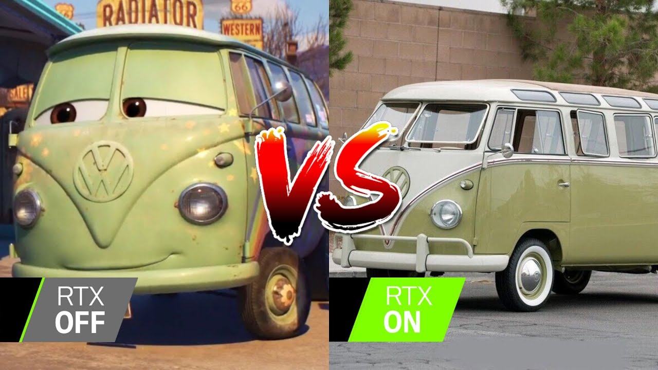 IN REAL LIFE | CARS Chap 2 || RTX ON VS RTX OFF ||| #inreallife #rtx ...