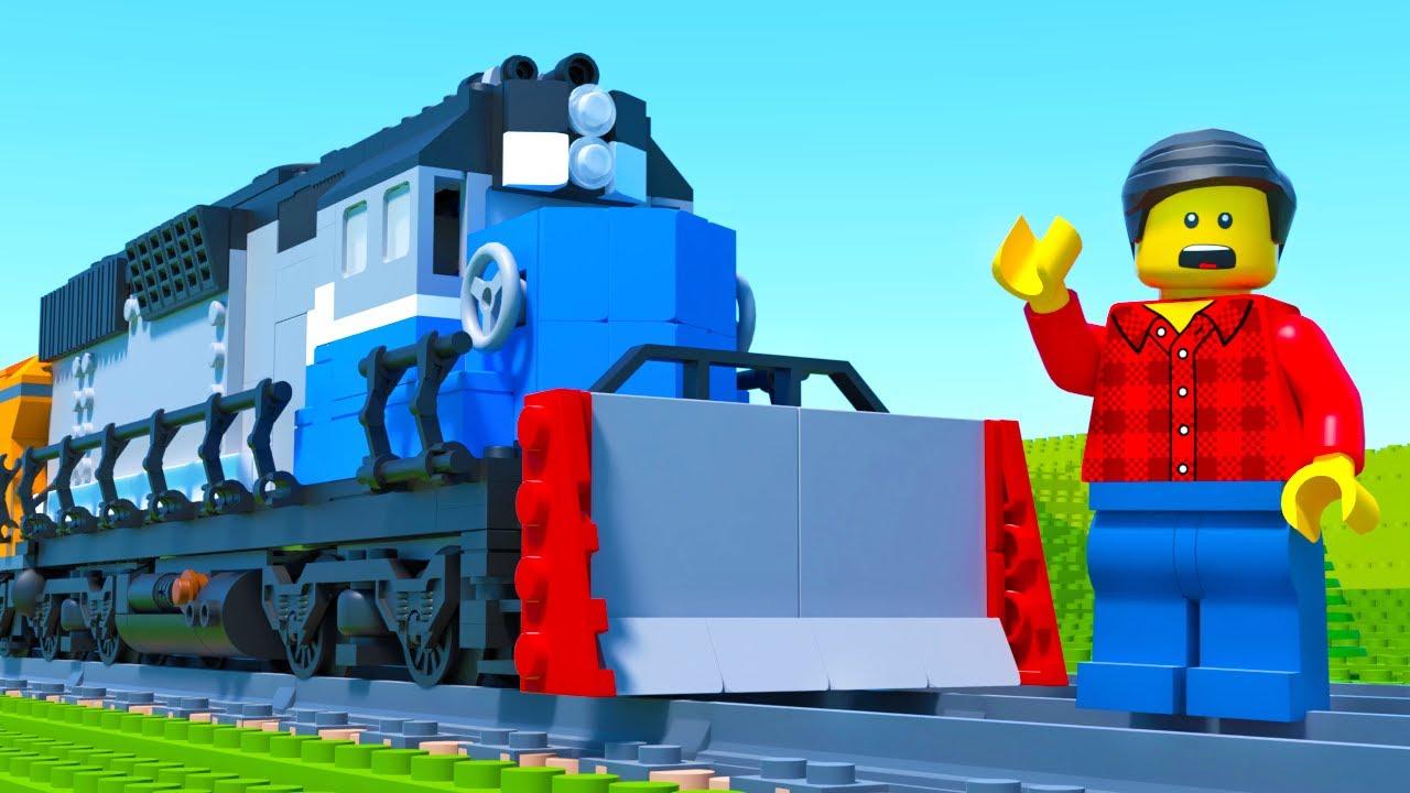 LEGO Train Gym Fail - YouTube