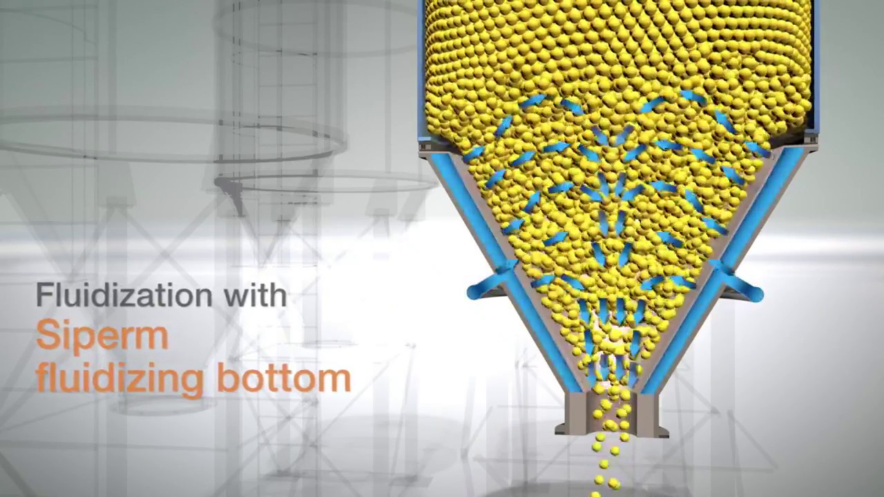 Fluidization In BIn - YouTube