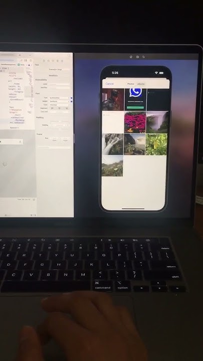 Messenger app SwiftUI on MacBook Pro #swiftui - YouTube