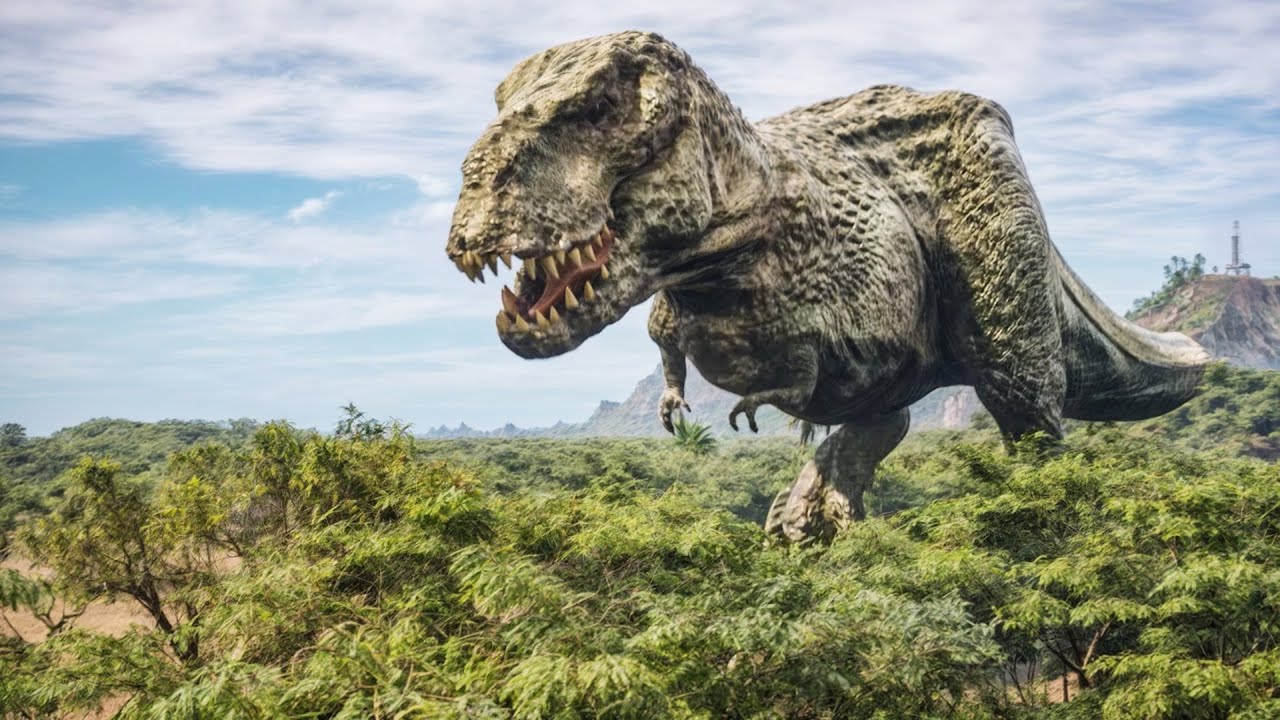 Gigantic Vastatosaurus Rex Enters the Scene - YouTube