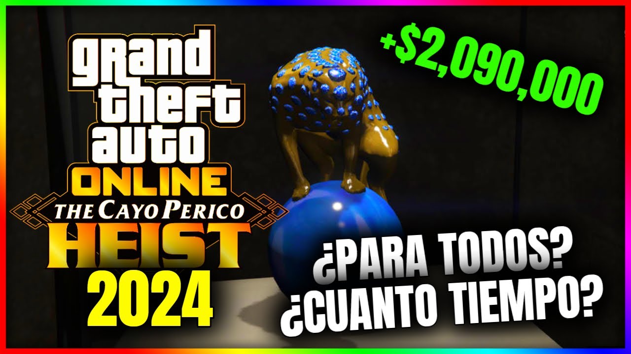 OFICIAL! ESTATUA DE PANTERA VUELVE A GTA5 Online! +$2,100,000 | Cayo ...