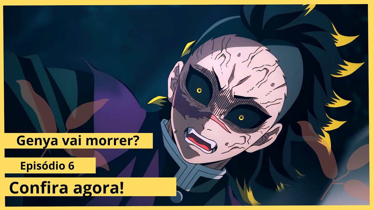 KIMETSU NO YAIBA - A morte de Shinazugawa Genya! - YouTube