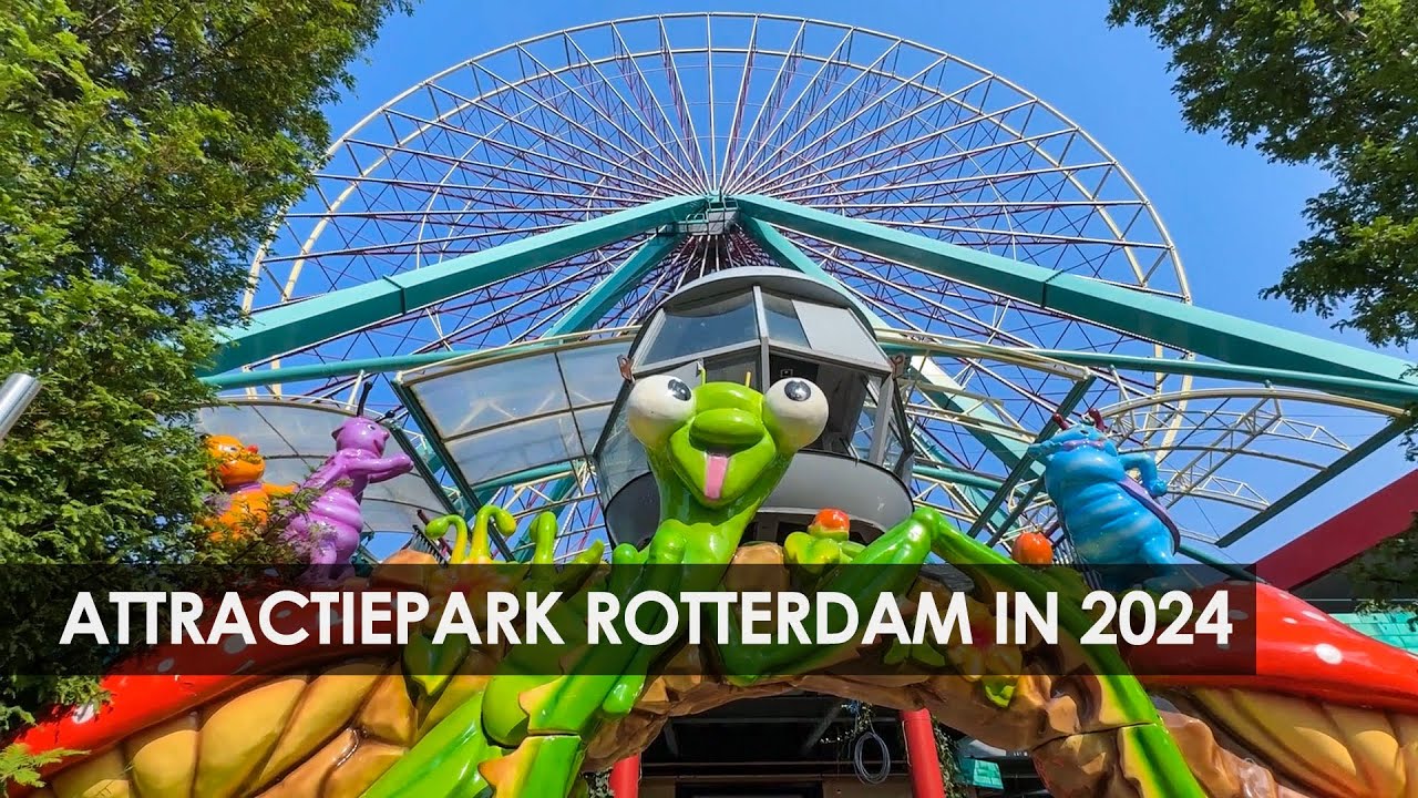 Pretpark in aanbouw: rondleiding Attractiepark Rotterdam (september ...