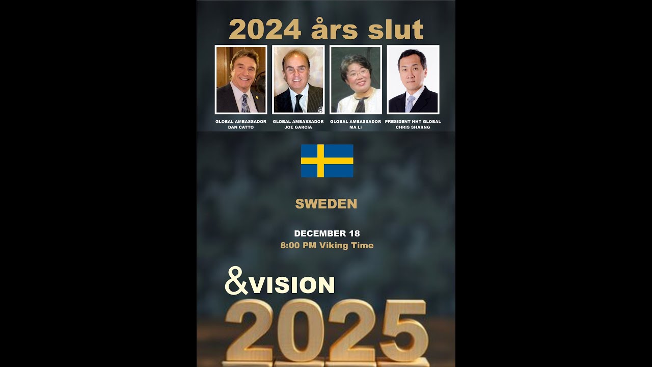 2024 àrs slut & VISION 2025. NHT Global - YouTube