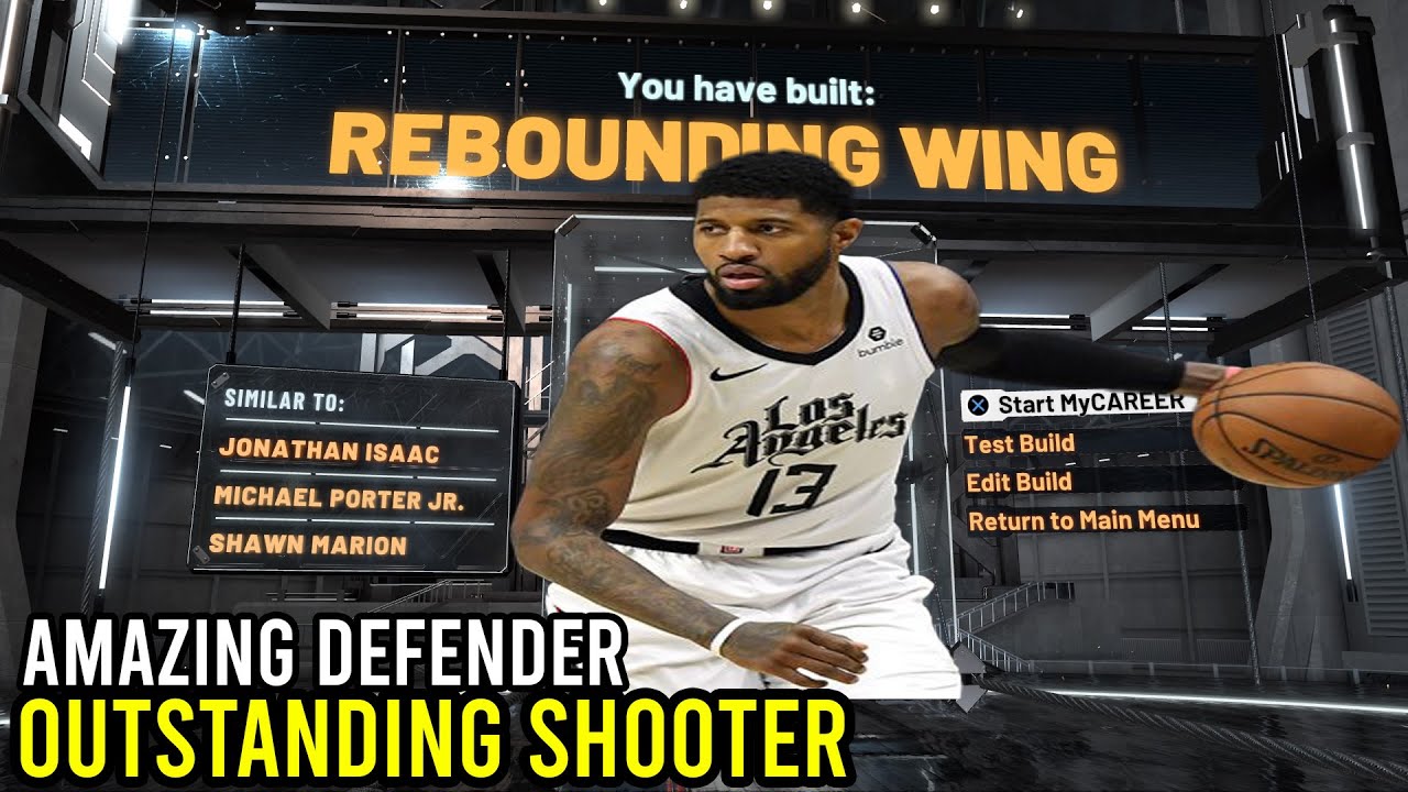 NBA 2K20 How to Make the Best Rebounding Wing Build!! - YouTube