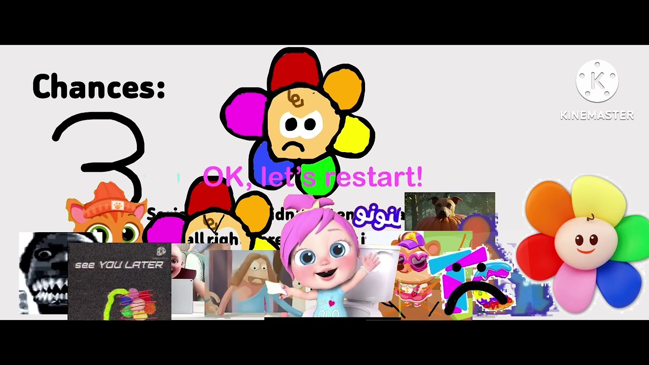 The new baby first anti-piracy screen friends creepy flower on YouTube ...
