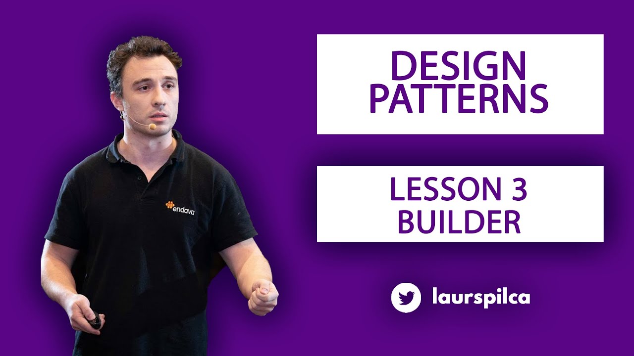Design Patterns - Episode 3 - Builder - YouTube