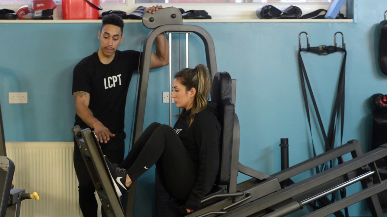 LEG PRESS TUTORIAL. - YouTube