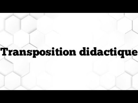 Transposition Didactique: savoirs savants, savoirs enseignés, savoirs ...