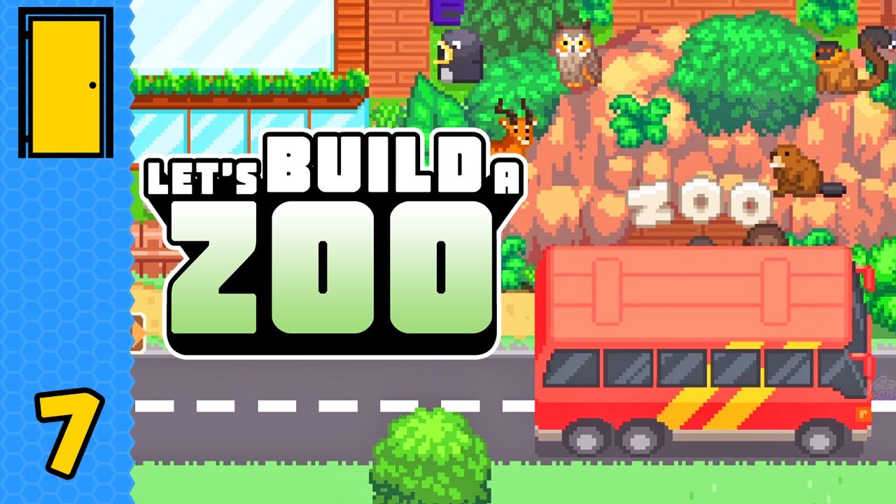 The Big Red Fun Bus! | Let's Build a Zoo - Part 7 (Zoo Simulator) - YouTube