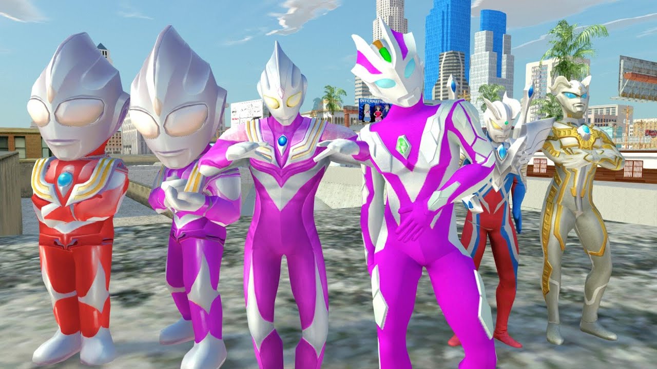 ULTRAMAN CANTIK BERSATU DENGAN IBU ULTRAMAN ZERO - GTA ULTRAMAN LUCU ...