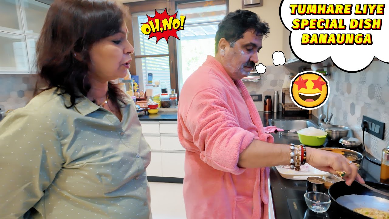 Pie ne ki mere liye Cooking🤩 Sheero ne kiya Ricky pe Attack💥 - YouTube