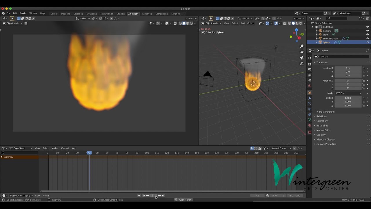Let's make a fire in Blender! - YouTube
