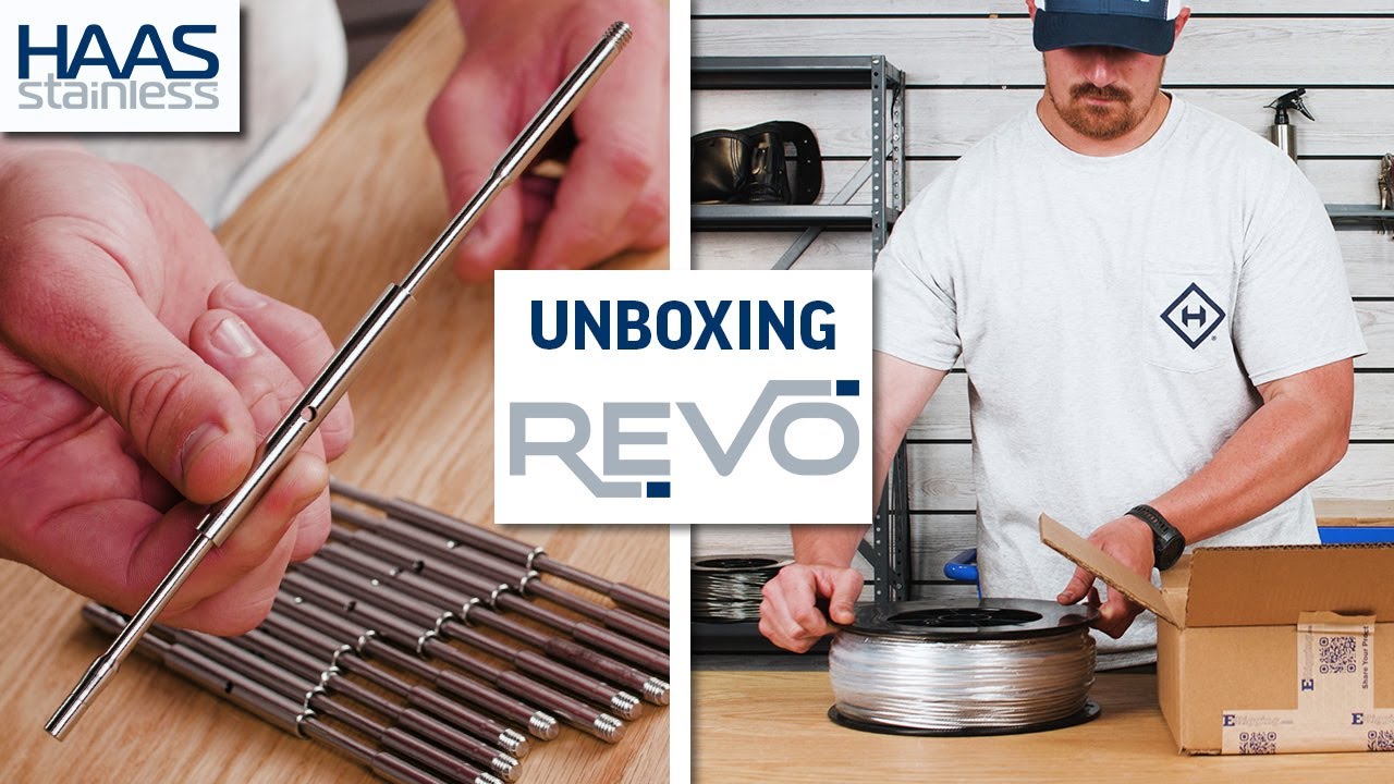 Getting Started with REVO Cable Railing - Cable Railing Unboxing - YouTube
